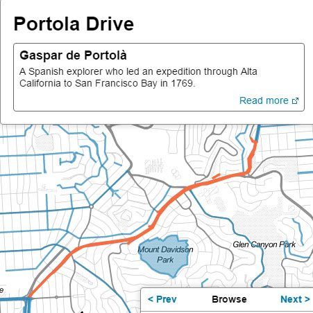 Portola Drive a Gaspar de Portolà – La petjada catalana